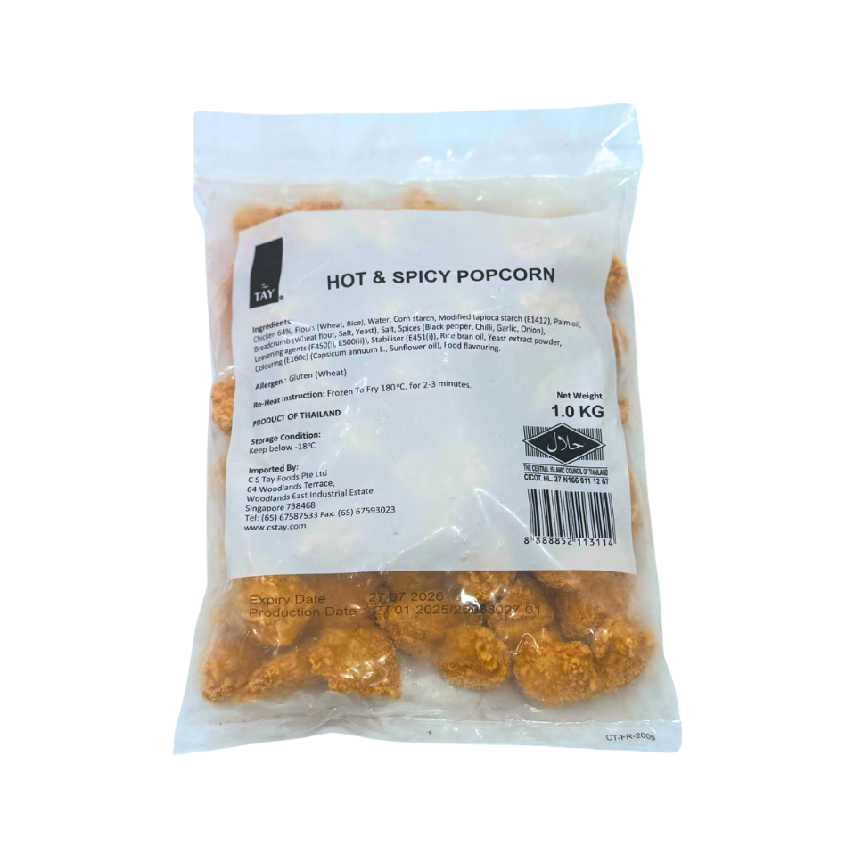 Hot & Spicy Popcorn Chicken – C S Tay