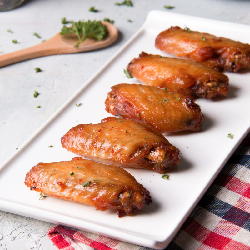 Roasted Honey BBQ Middle Wing (1kg) – C S Tay
